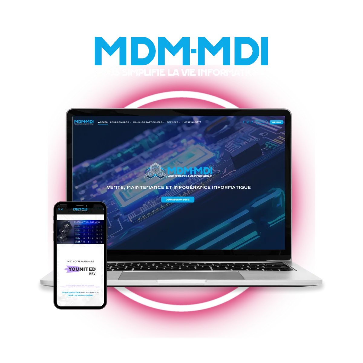 Refonte de site internet - Agence Web Runner spécialisée à Lyon